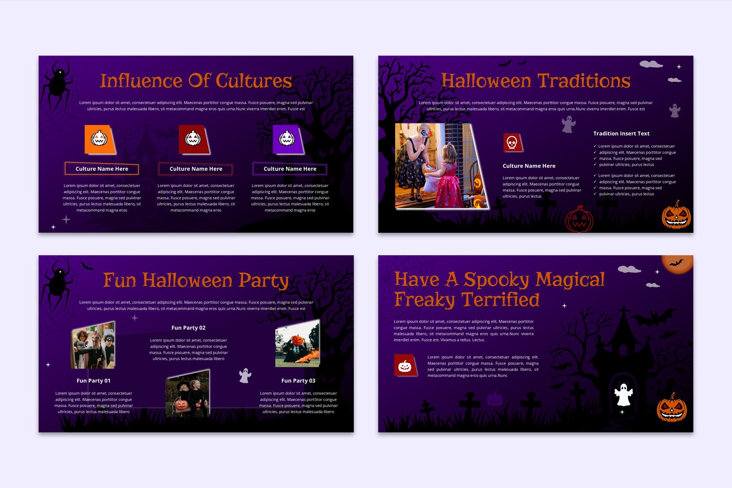 Free Halloween Presentation Template | Slidestack