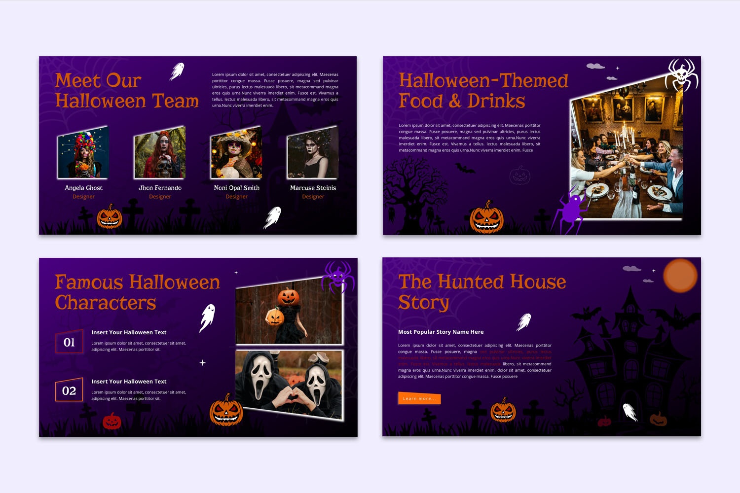 Free Halloween Presentation Template | Slidestack