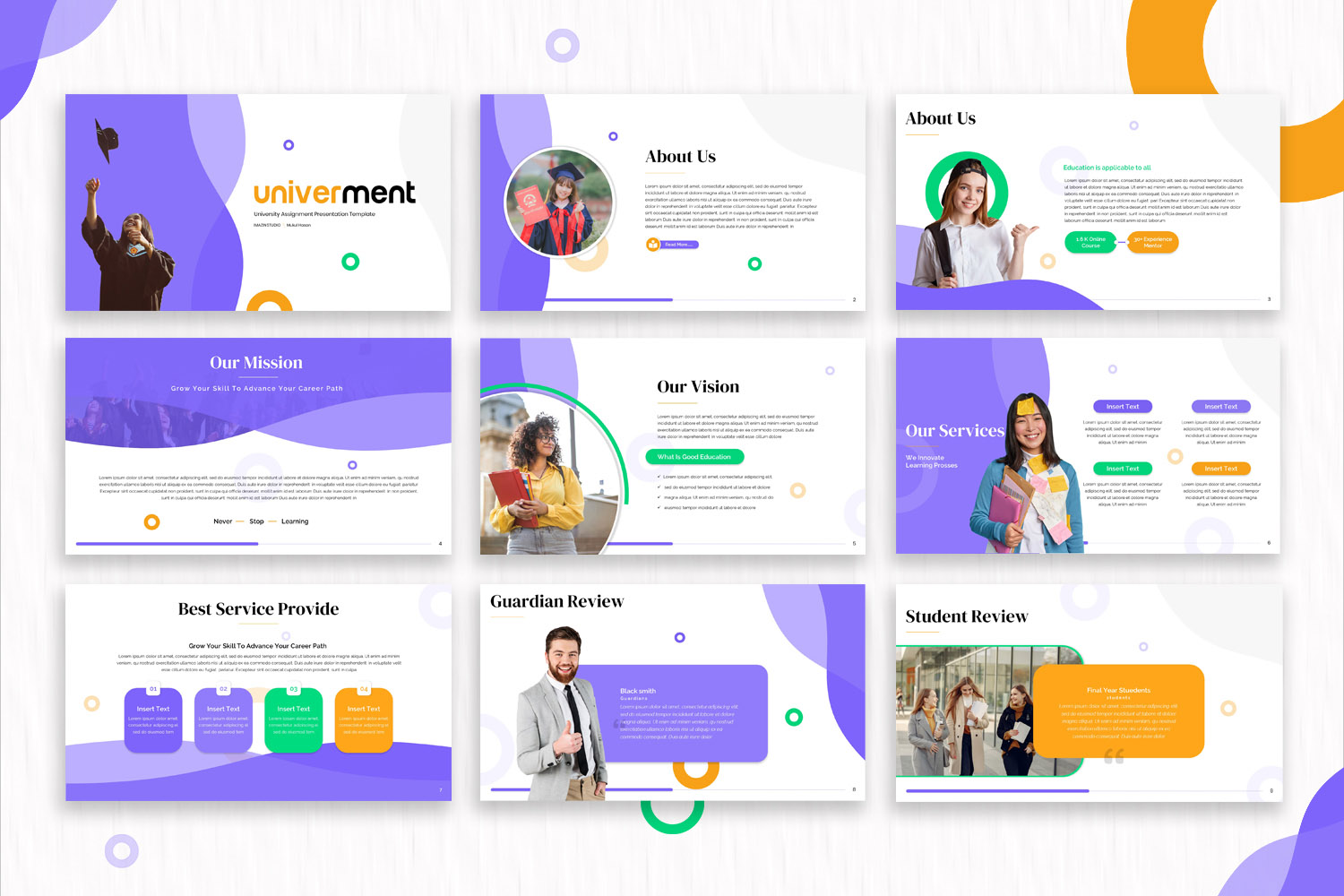 Assignment Plan Template Slidestack