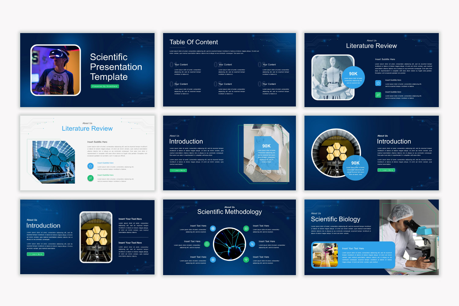 Scientific Presentation Template | Slidestack