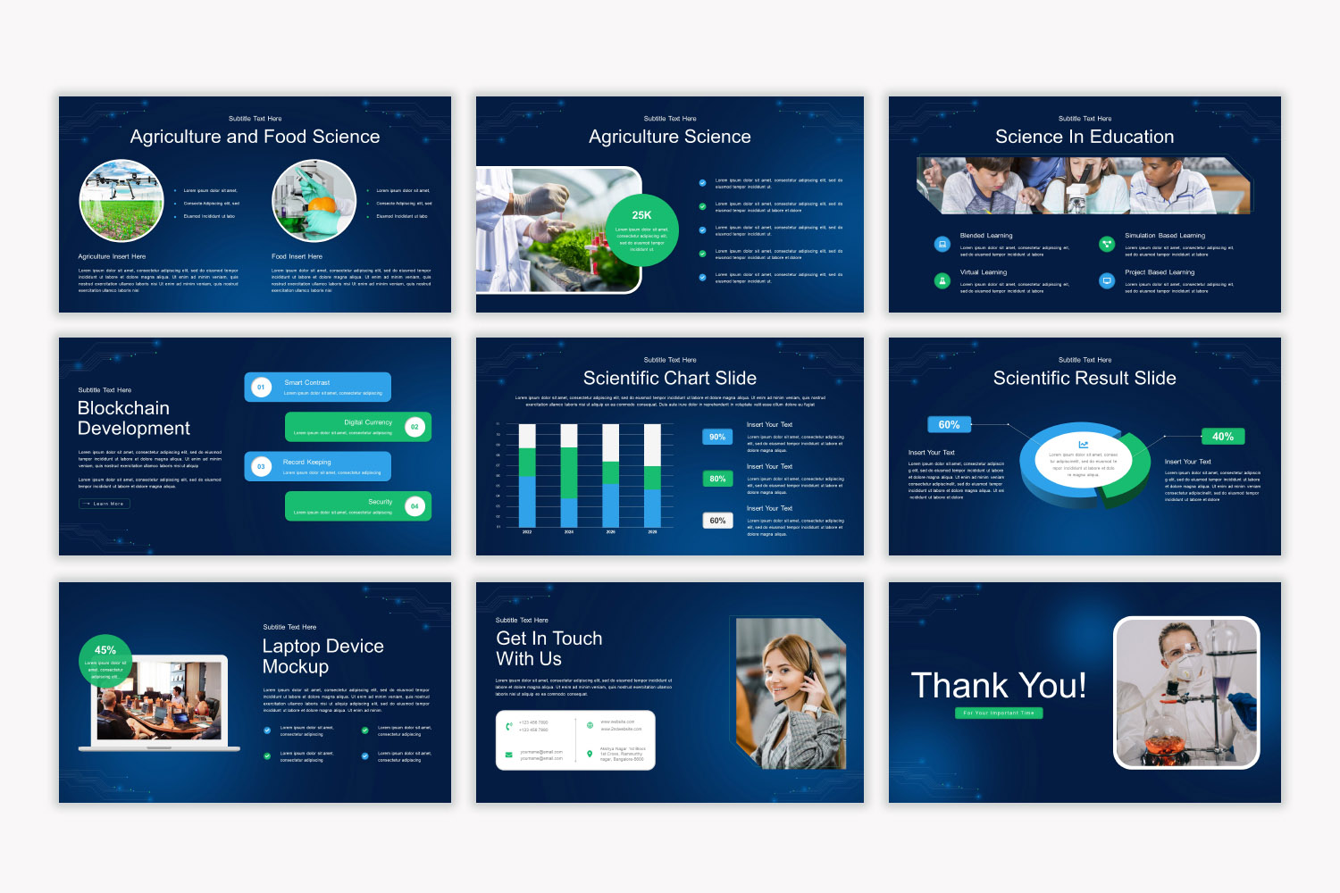 Scientific Presentation Template | Slidestack
