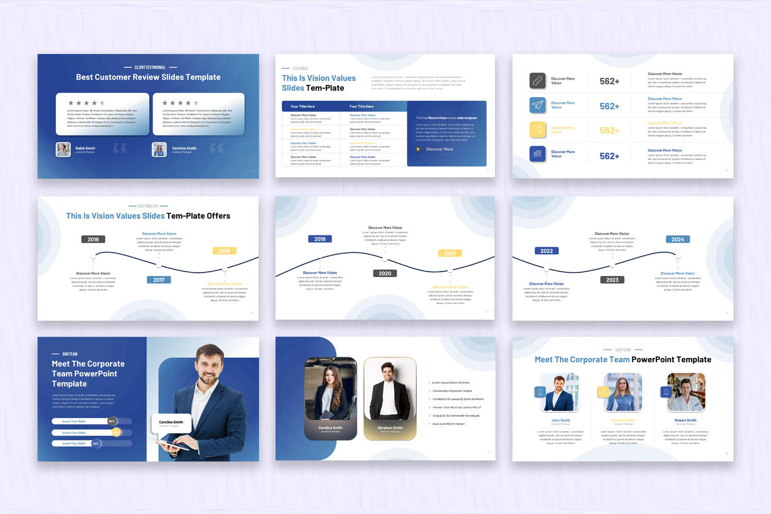 Corporate PowerPoint Presentation Template | Slidestack
