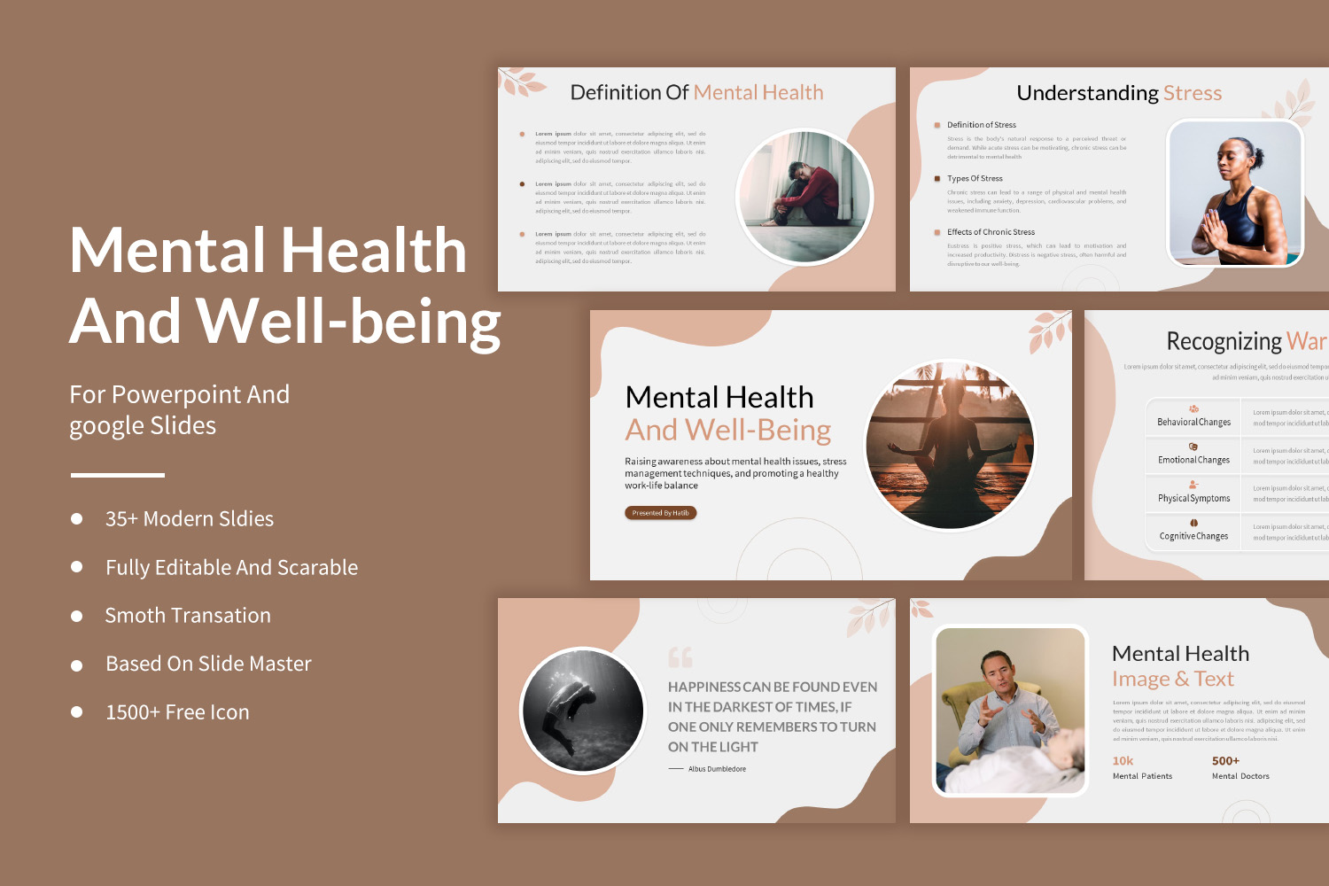 Depression Powerpoint Template